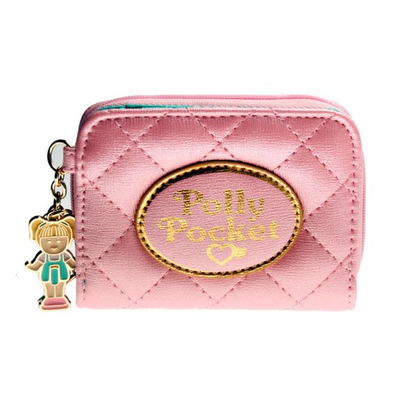 Bags | Polly Pocket Pink Quilted Wallet | Poshmark